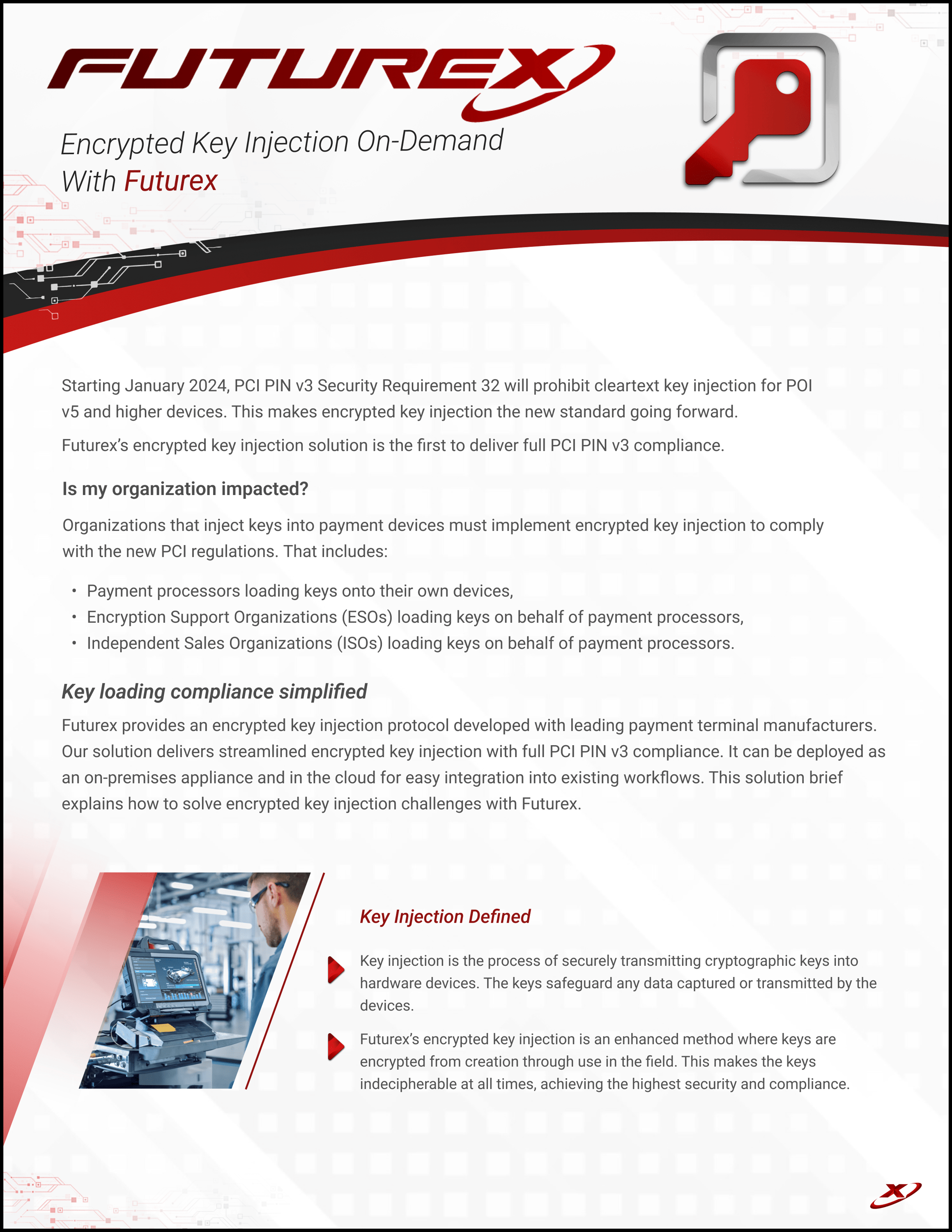 Key Injection Compliance 2024